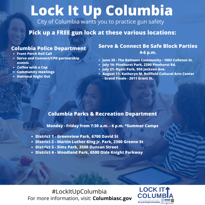 “Lock It Up, Columbia” Firearm Safety Campaign - City of Columbia ...