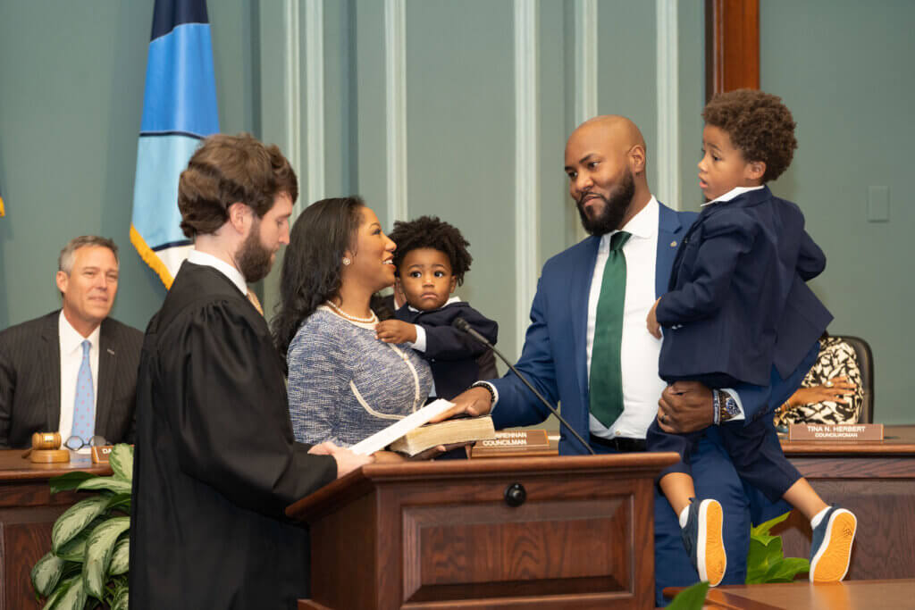 City Conducts Swearing-in Ceremony for City Council Members - City of ...
