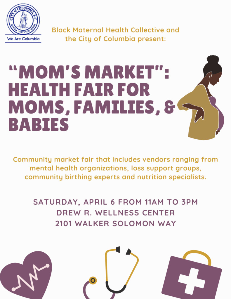 City of Columbia Hosting First “Mom’s Market”: Health Fair for Moms ...