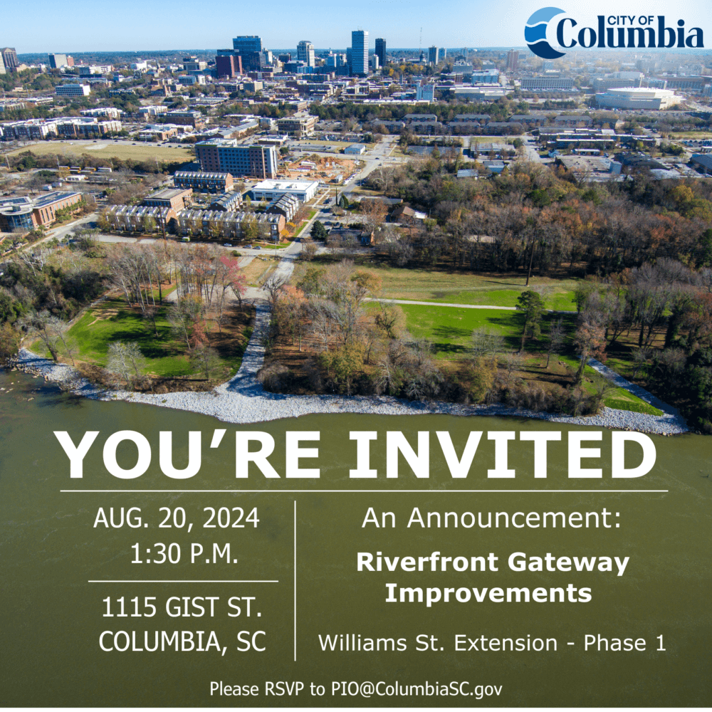 City of Columbia Announces the Williams Street Extension Project to ...
