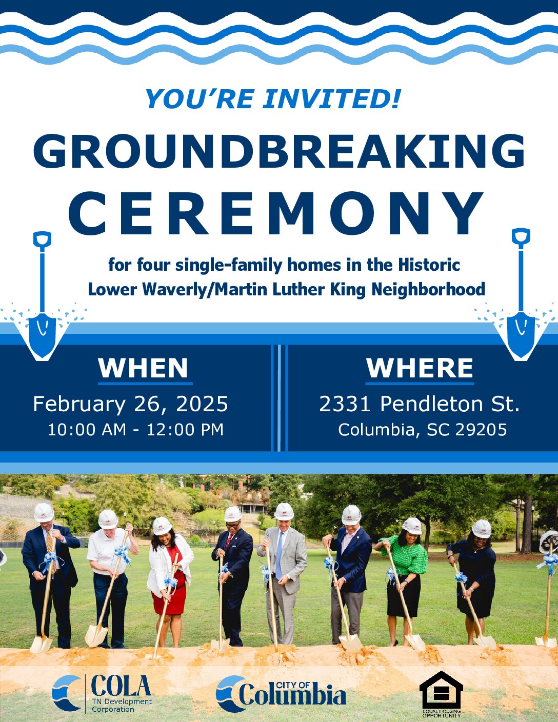 City of Columbia to Host Groundbreaking Celebration to Recognize ...