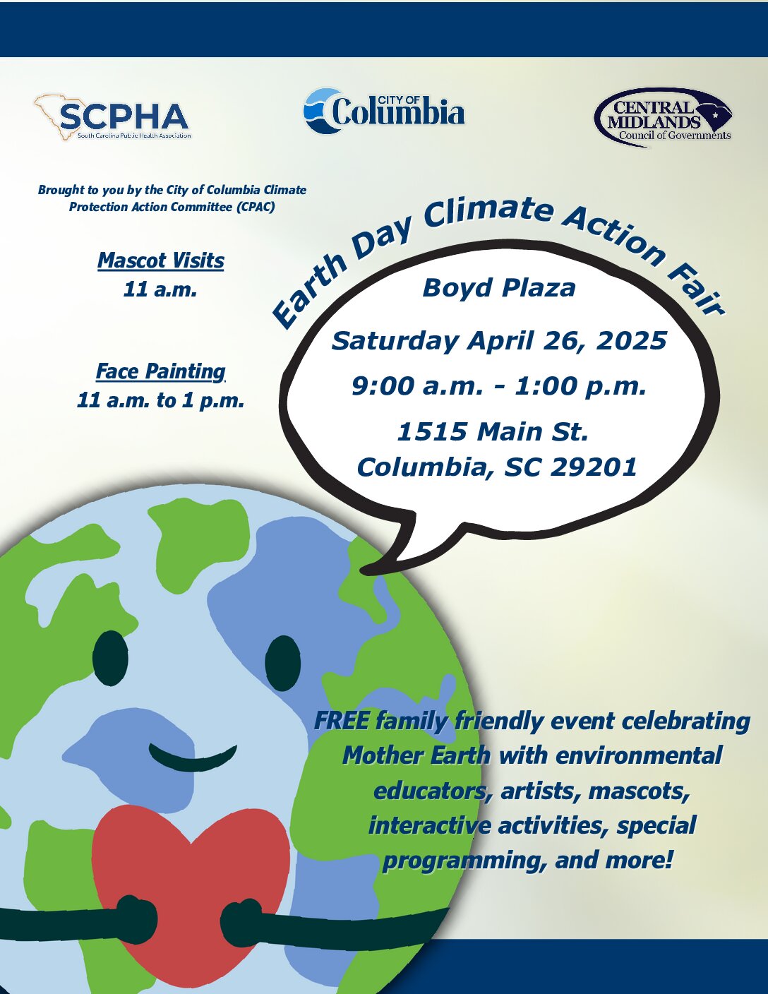 City of Columbia to Host Earth Day Climate Action Fair - City of ...